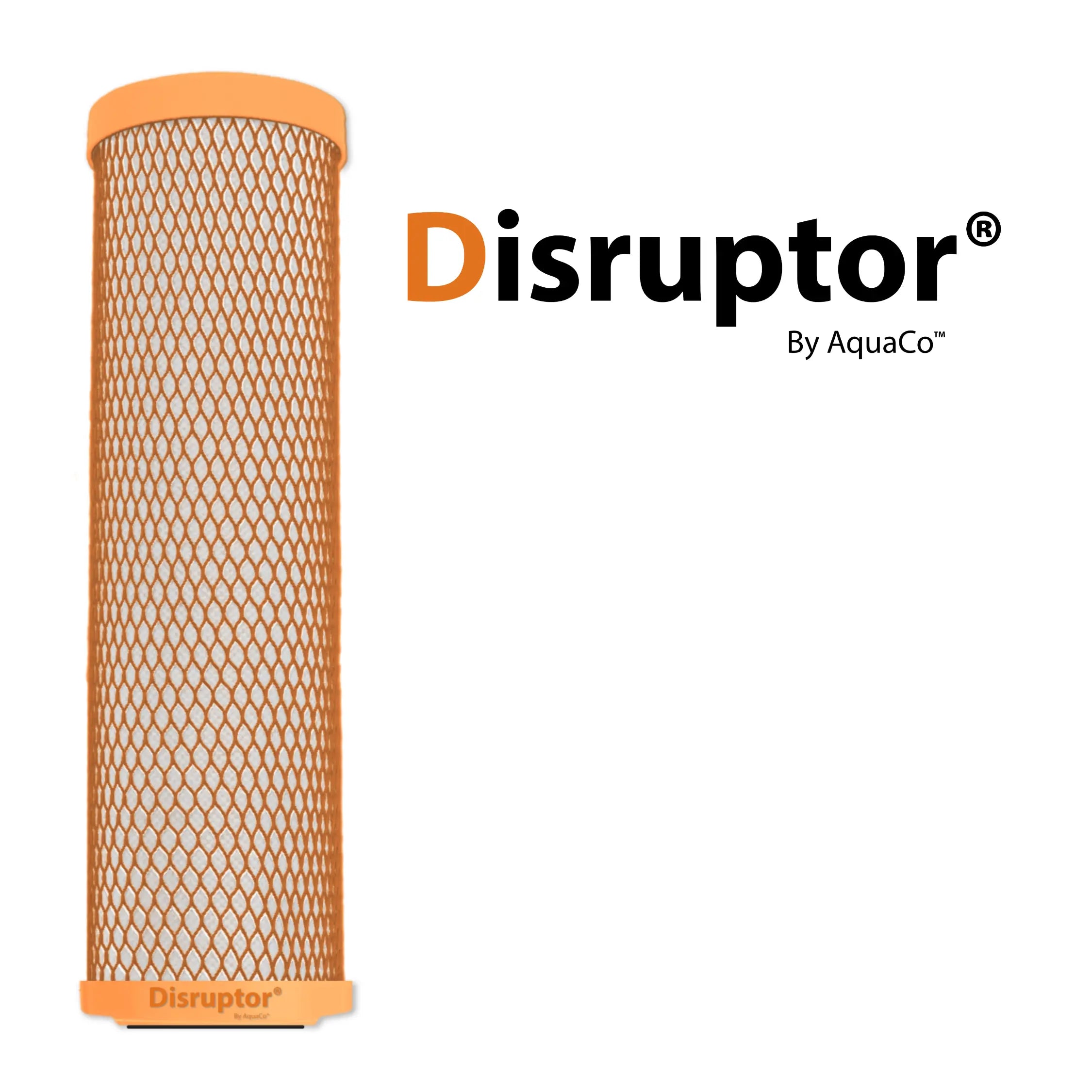 AquaCo 10" x 2.5" Disruptor® Replacement Filter Cartridge - Model: DIS ...